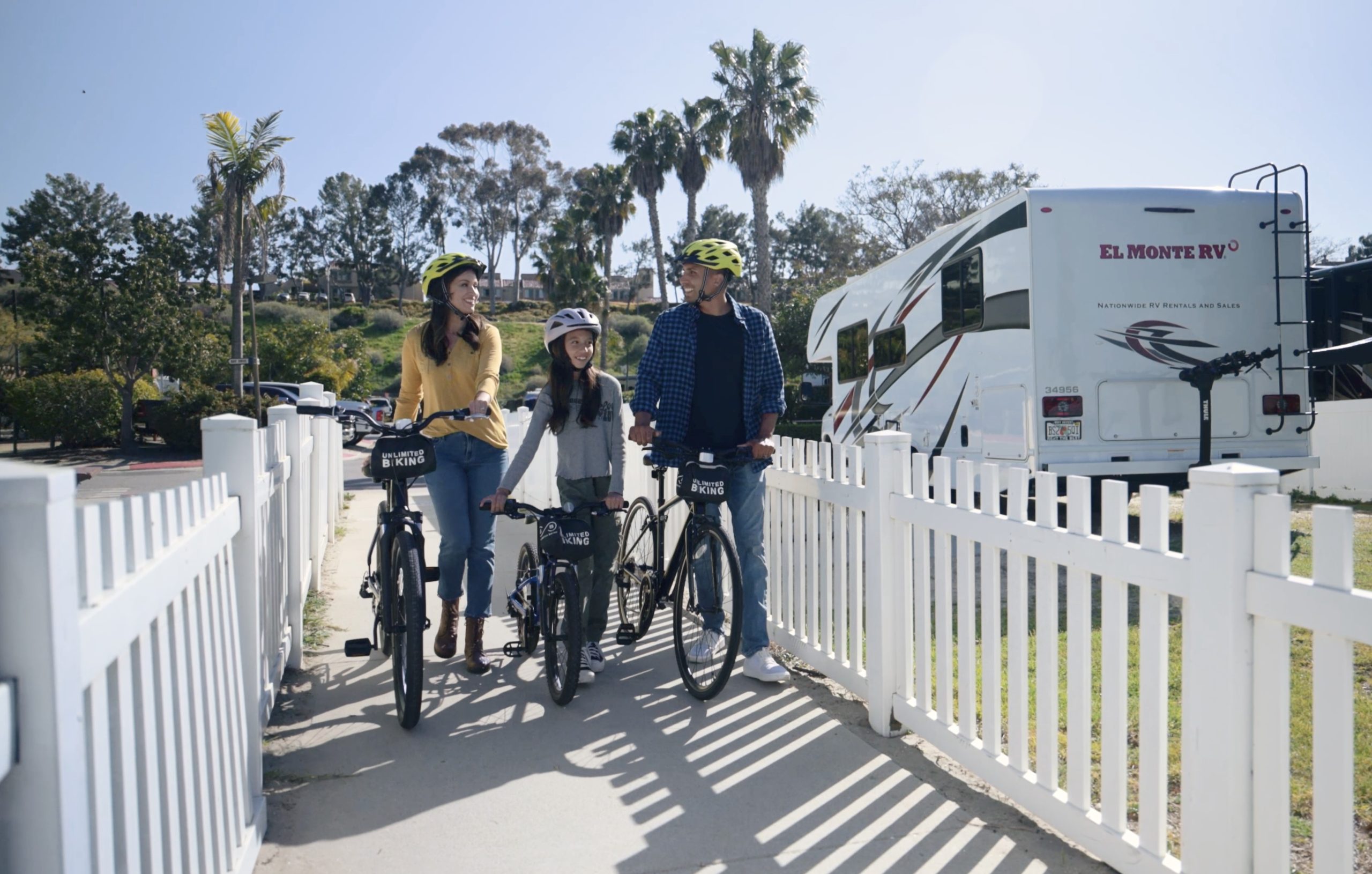 West Coast RV Long Term Bike Rentals - Unlimited Biking